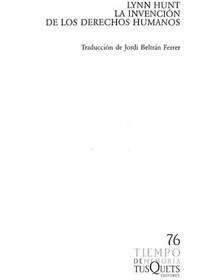 خرید و قیمت دانلود کتاب La Invencion De Los Derechos Humanos | ترب