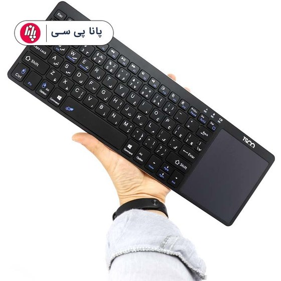 خرید و قیمت کیبورد بی سیم تسکو مدل TKM7320B | ترب