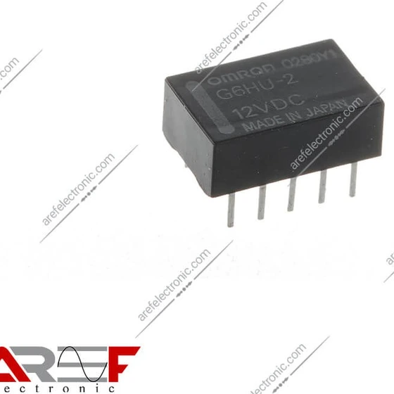 خرید و قیمت رله امرن مخابراتی لچ مدل G6HU-2 دارای 12 ولت و 10 پین | ترب