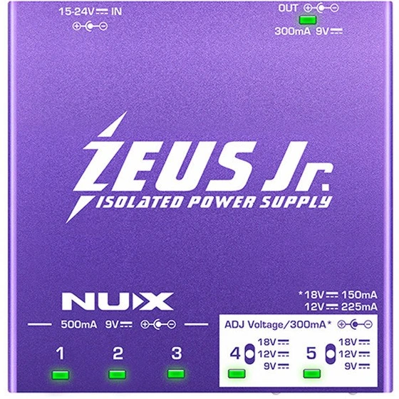 خرید و قیمت منبع تغذیه افکت گیتار ان یو ایکس مدل NUX ZEUS Jr | ترب