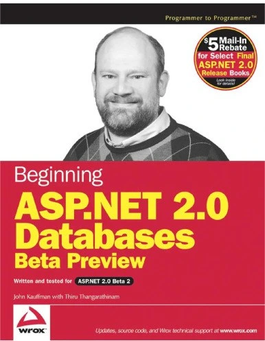 خرید و قیمت دانلود کتاب Beginning ASP.NET 2.0 databases : beta preview 2005 | ترب