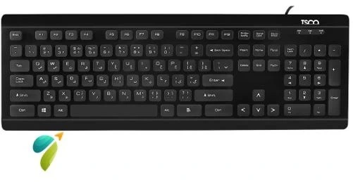 خرید و قیمت کیبورد تسکو مدل TK 8032 با حروف فارسی | ترب