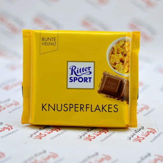 خرید و قیمت شکلات ریتر اسپرت RITTER SPORT مدل KNUSPERFLAKES | ترب