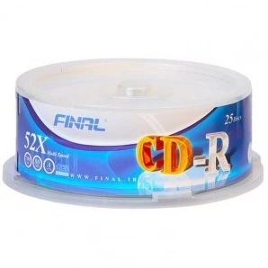 خرید و قیمت Final CD-R Pack of 25 | ترب