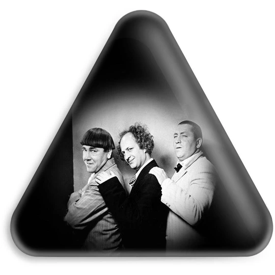 خرید و قیمت پیکسل مثلثی خندالو طرح سه کله پوک The Three Fools | ترب