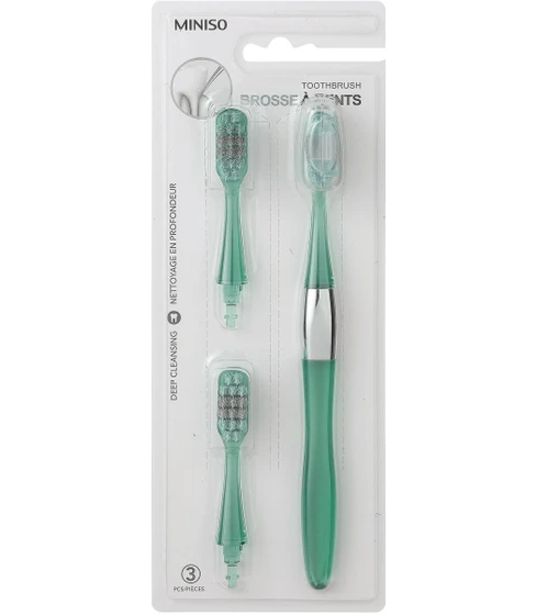 خرید و قیمت مسواک سر تعویضی مینیسو، مدل miniso Toothbrush With ...