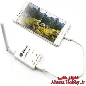 خرید و قیمت گیرنده تصویر بیسیم UVC FPV OTG-V2 دارای 150 کانال 5.8GHz ...