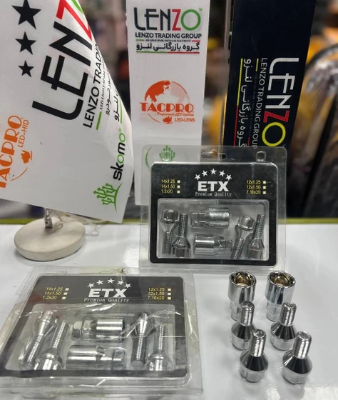 خرید و قیمت پیچ ضد سرقت رینگ پژو برند ETX | ترب