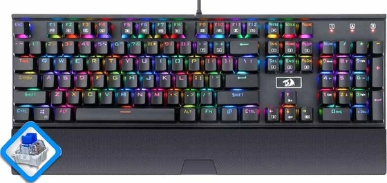خرید و قیمت کیبورد گیمینگ ردراگون Keyboard Redragon Rahu K567 (کارکرده) | ترب
