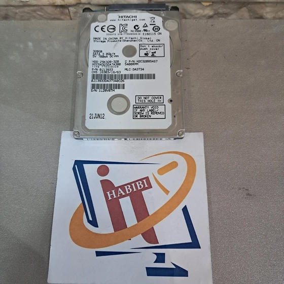 خرید و قیمت هارد دیسک استوک لپ تاپ مدل هیتاچی hdd hitachi 320 gb | ترب