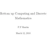 خرید و قیمت دانلود کتاب Bottom-up Computing and Discrete Mathematics | ترب