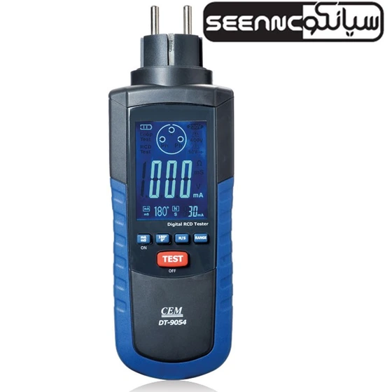 خرید و قیمت تستر محافظ جان دیجیتالی حرفه ای (RCD تستر) CEM مدل DT 9054 | ترب