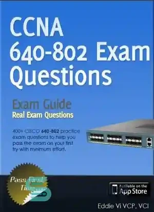 خرید و قیمت دانلود کتاب CCNA (640-802) Exam Questions Cisco - CCNA (640-802) سوالات امتحانی ...