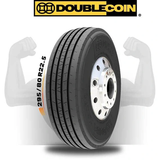 خرید و قیمت لاستیک DOUBLE COIN سایز 295/80R22.5 مدل RR680 | ترب