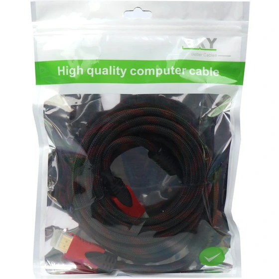 خرید و قیمت کابل 5 متری HDMI برند BXY | کیفیت بی‌نظیر انتقال تصویر و صدا | ترب
