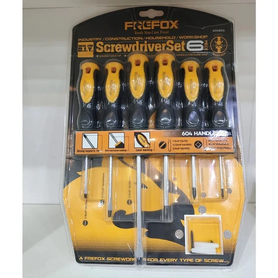 خرید و قیمت ست پیچ گوشتی ۶عددی FREFOX | ترب