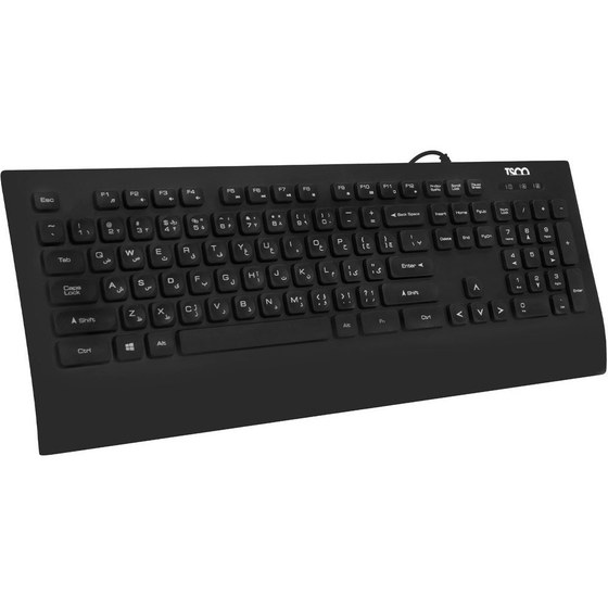 خرید و قیمت کیبورد تسکو مدل TK8027 با سیم | ترب