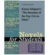 خرید و قیمت کتاب A Study Guide for Kazuo Ishiguro's Remains of the Day ...