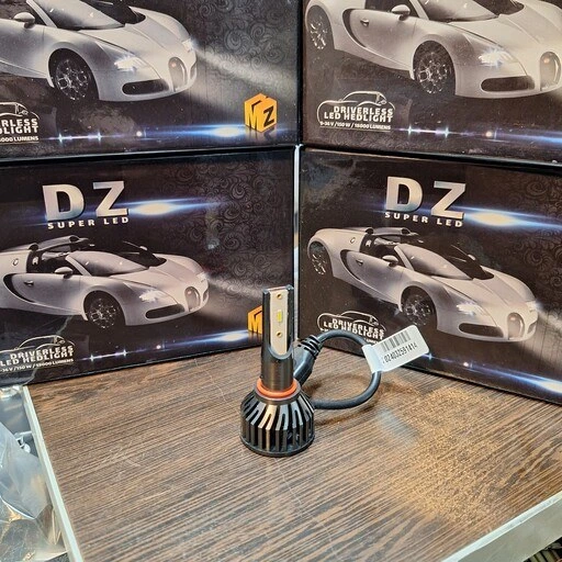 خرید و قیمت هدلایت MZM مدل DZ پایه 9005 تک رنگ سفید 1 سال گارانتی | ترب