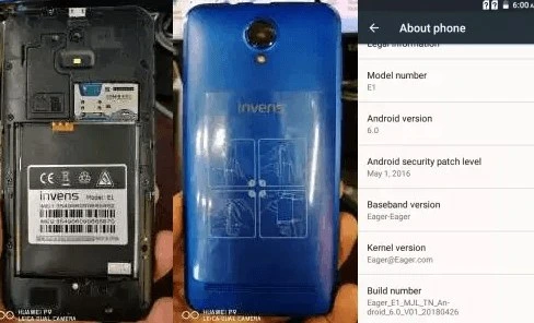 خرید و قیمت فایل فلش فارسی و رسمی Invens E1 | ترب