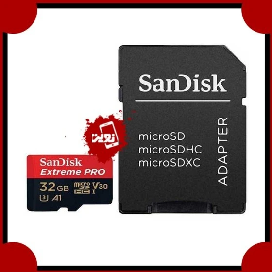 خرید و قیمت رم میکرو ۳۲ گیگ سن دیسک SanDisk C10 100MB/s | ترب