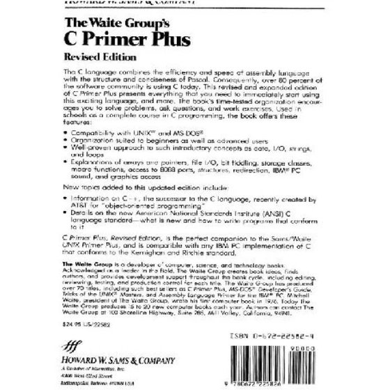 خرید و قیمت دانلود کتاب C Primer Plus User Friendly Guide To The C Programming Language ترب