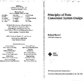 خرید و قیمت دانلود کتاب IEEE Press Principles Of Data Conversion System Design Razavi 1995 | ترب