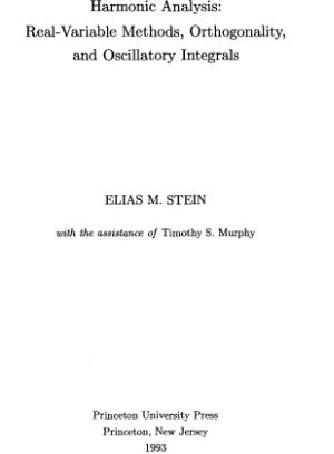 خرید و قیمت دانلود کتاب Harmonic analysis: real-variable methods, orthogonality, and oscillatory ...