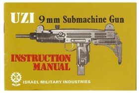 خرید و قیمت دانلود کتاب Uzi 9mm Submachine Gun Instruction Manual 1980 | ترب