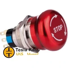 خرید و قیمت کلید فشاری ( شستی) استپ قارچی 220V برند JBH (همراه با سوکت) | ترب