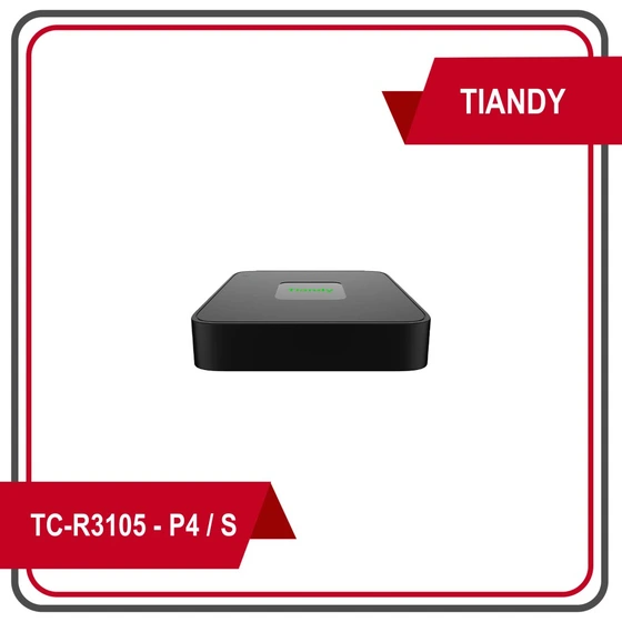 خرید و قیمت دستگاه ذخیره ساز ان وی آر 5 کانال تیاندی مدل TC-R3105 Spec ...