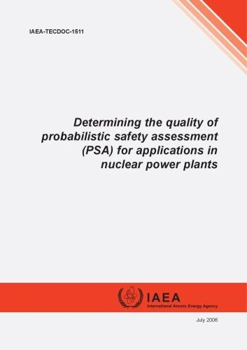 خرید و قیمت دانلود کتاب Quality of PSA for Nuclear Powerplants (IAEA ...