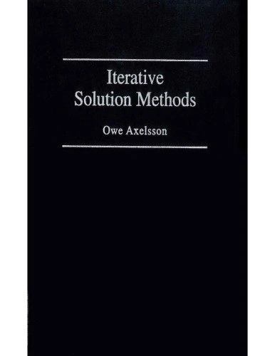 خرید و قیمت دانلود کتاب Iterative solution methods 1996 | ترب