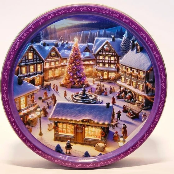 خرید و قیمت بیسکوئیت کره ای کادویی gpr gold قوطی فلزی | ترب