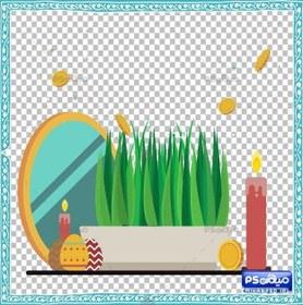 خرید و قیمت وکتور آینه و شمعدان نوروز | ترب