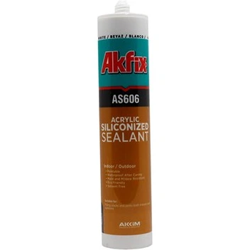 خرید و قیمت درزگیر اکریلیک آکفیکس طوسی AKfix as606 | ترب