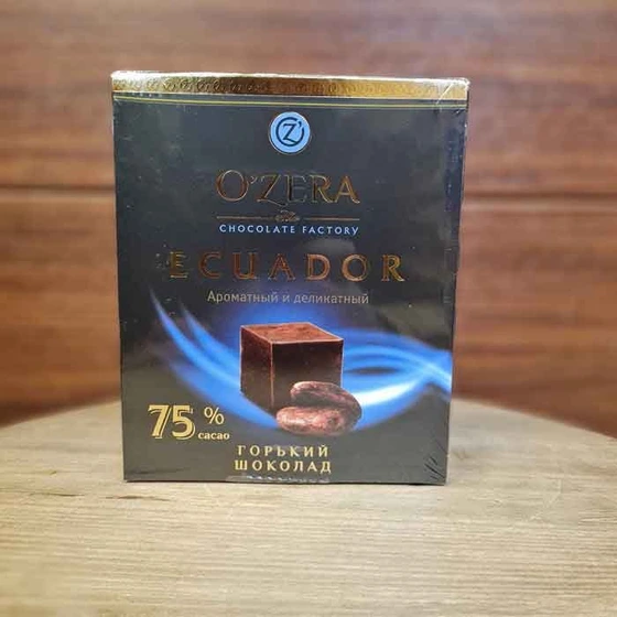 خرید و قیمت شکلات تلخ اوزرا 75 درصد 90 گرم ozera | ترب