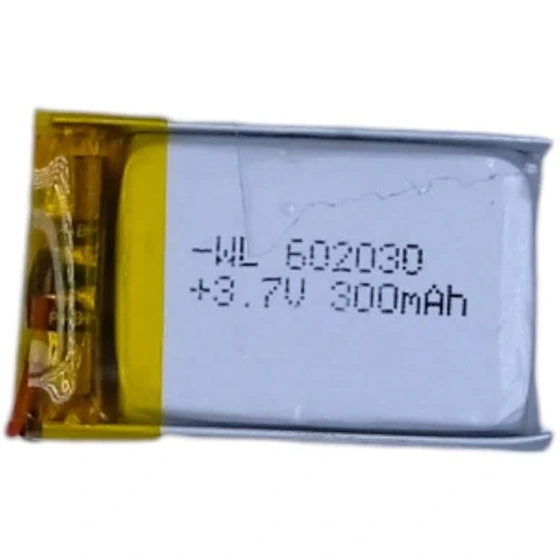 خرید و قیمت باتری لیتیوم پلیمری 3.7 ولت سايز 602030 با ظرفیت 350mAh | ترب