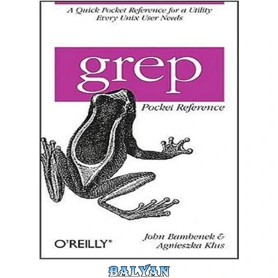 خرید و قیمت دانلود کتاب grep Pocket Reference | ترب