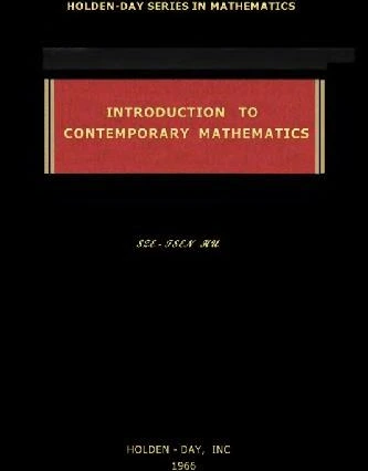 خرید و قیمت دانلود کتاب Introduction to contemporary mathematics Holden ...
