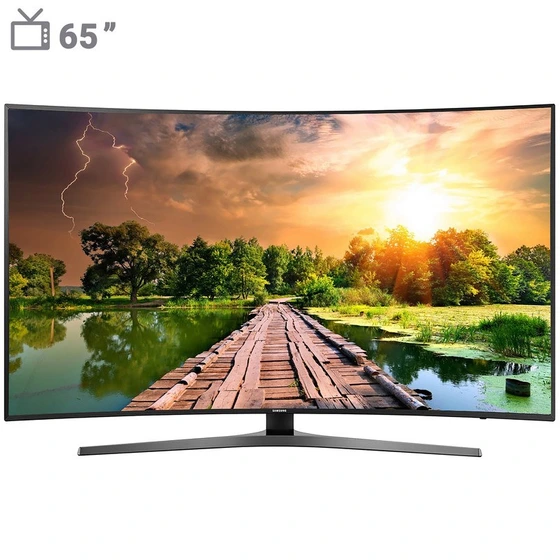 خرید و قیمت تلویزیون ال ای دی هوشمند خمیده سامسونگ مدل 65NU7950 سایز 65 اینچ | ترب