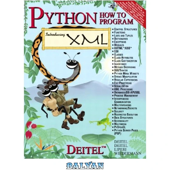 خرید و قیمت دانلود کتاب Python How To Program ترب