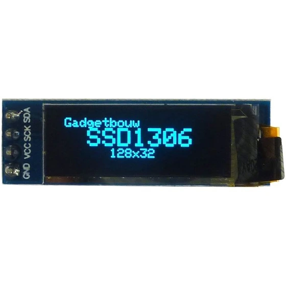 خرید و قیمت ماژول نمایشگر Oled مدل Ssd1306 کد 091inch B ترب 