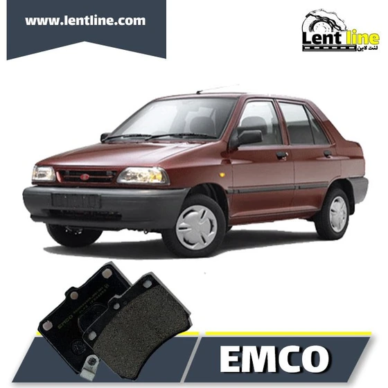 خرید و قیمت لنت جلو پراید آی آر امکو IR Emco | ترب