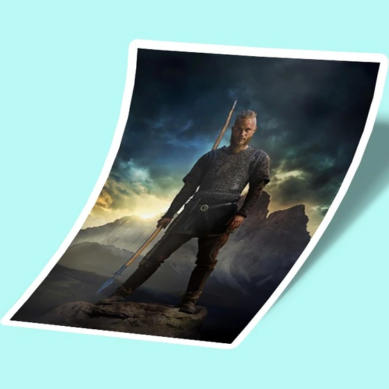 خرید و قیمت استیکر Ragnar Lothbrok Vikings Sticker | ترب