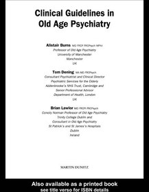 خرید و قیمت دانلود کتاب Clinical Guidelines in Old Age Psychiatry ...