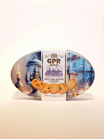 خرید و قیمت %6 بیسکوئیت کره ای کادویی gpr gold قوطی فلزی | ترب