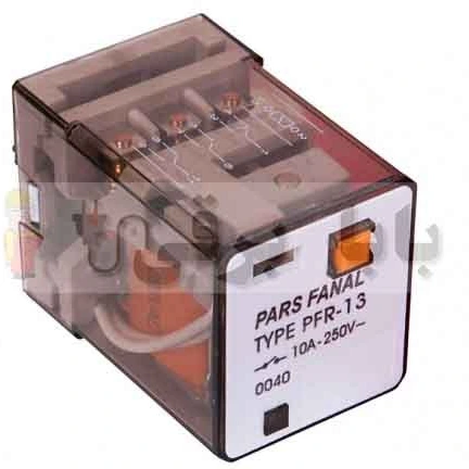 خرید و قیمت رله شیشه ای 3 کنتاکت 220 ولت متناوب 10 آمپر پارس فانال مدل PFR-13 | ترب