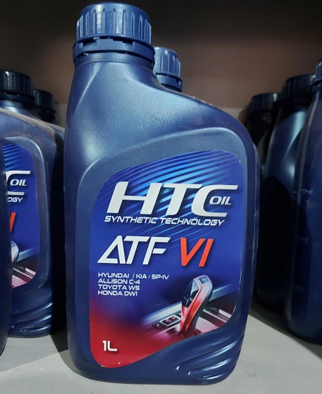 خرید و قیمت روغن گیربکس اتوماتیک یک لیتری HTC ATF VI6 | ترب