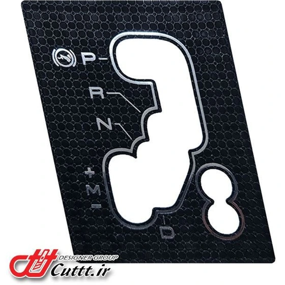 خرید و قیمت کاور لیور دنده اتوماتیک پژو 206 و207 - AL4 - مشکی اطلسی - تزریقی - کد 10841 | ترب